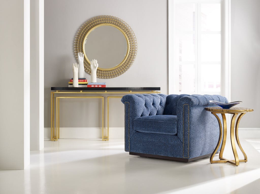 Wallis Swivel Chair - Fine Art Qatar